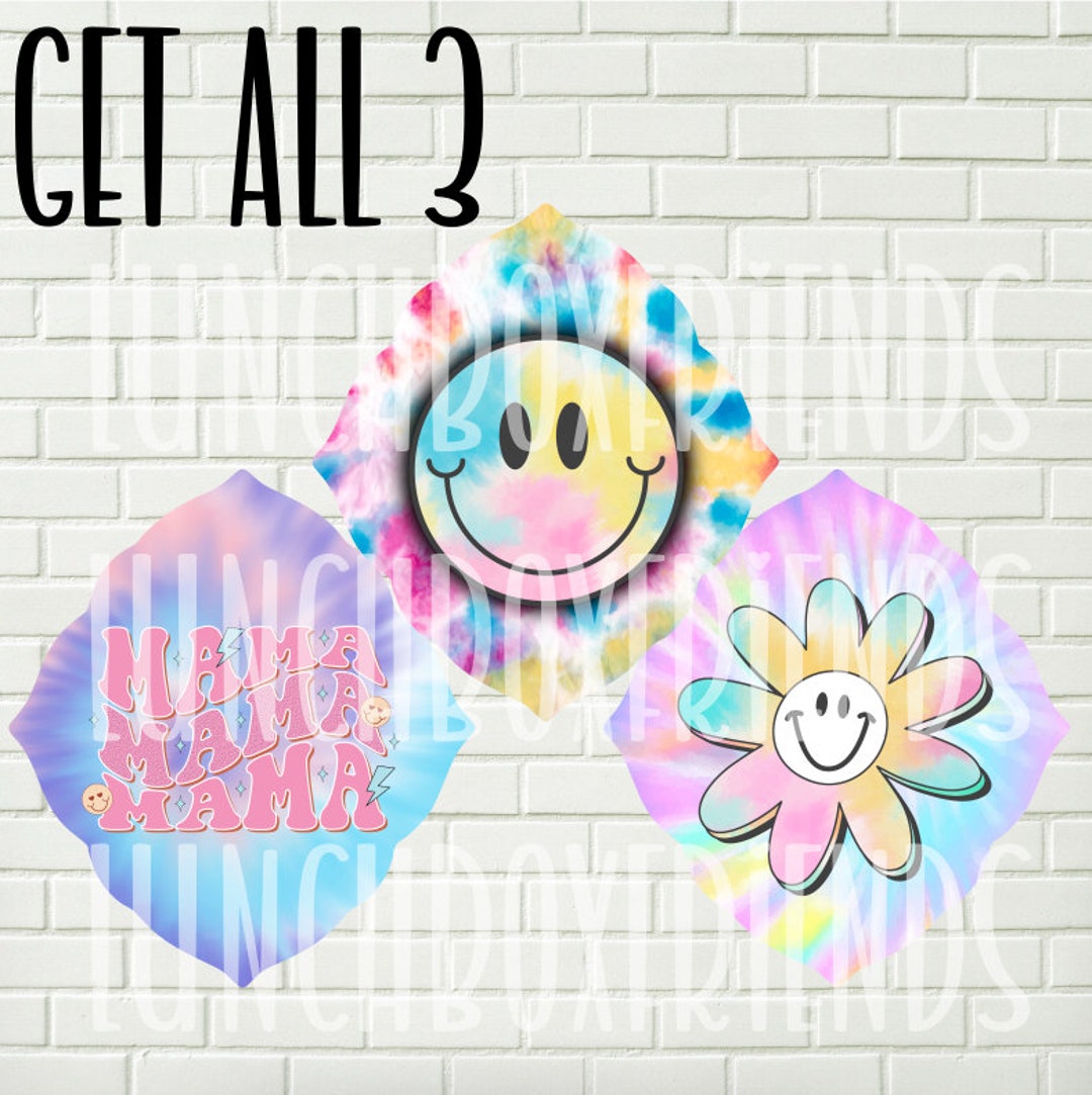 Tie Dye Fancy Diamond Set Bundle , Instant Download, Bundle Clipart ...