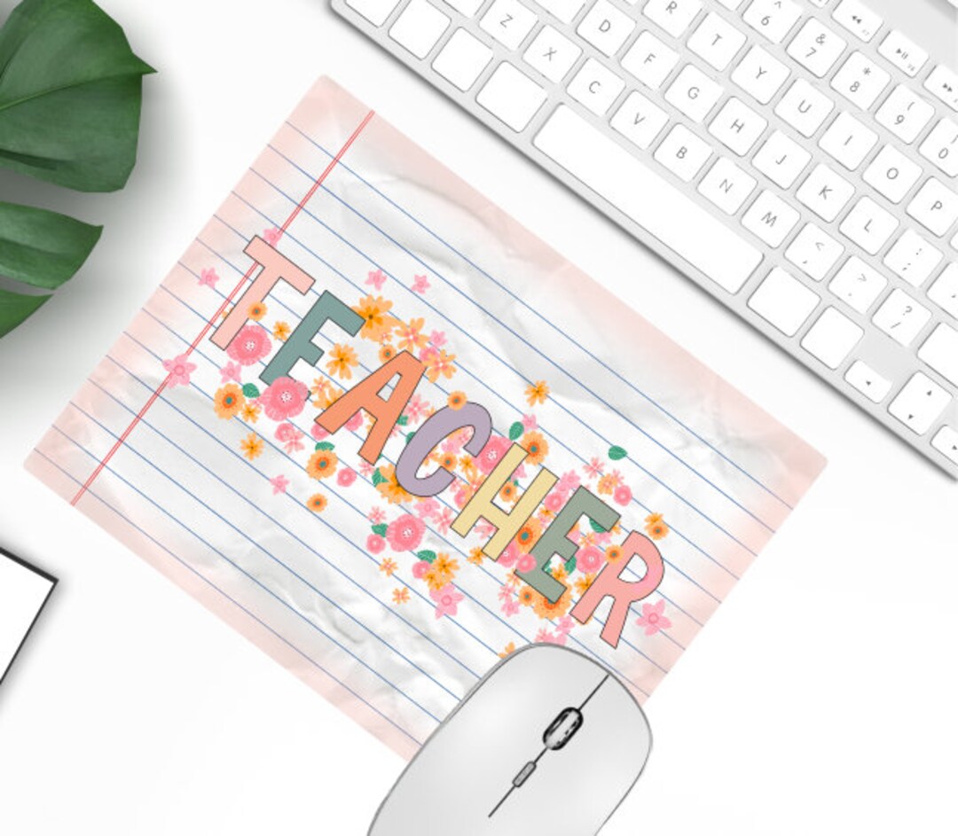 Teacher Mouse Pad , Instant Download, Bundle Clipart, Teacher Png ...