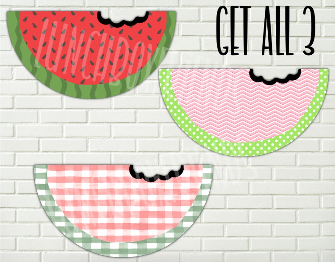 Watermelon Set Bundle , Instant Download, Bundle Clipart, Bundle Png ...
