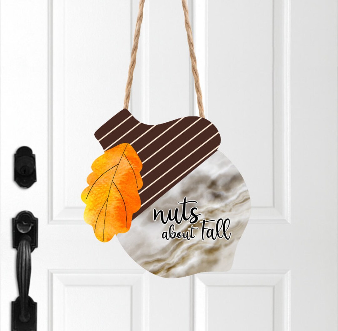 Acorn Nuts About Fall Png, Instant Download, Fall Acorn Sublimation ...