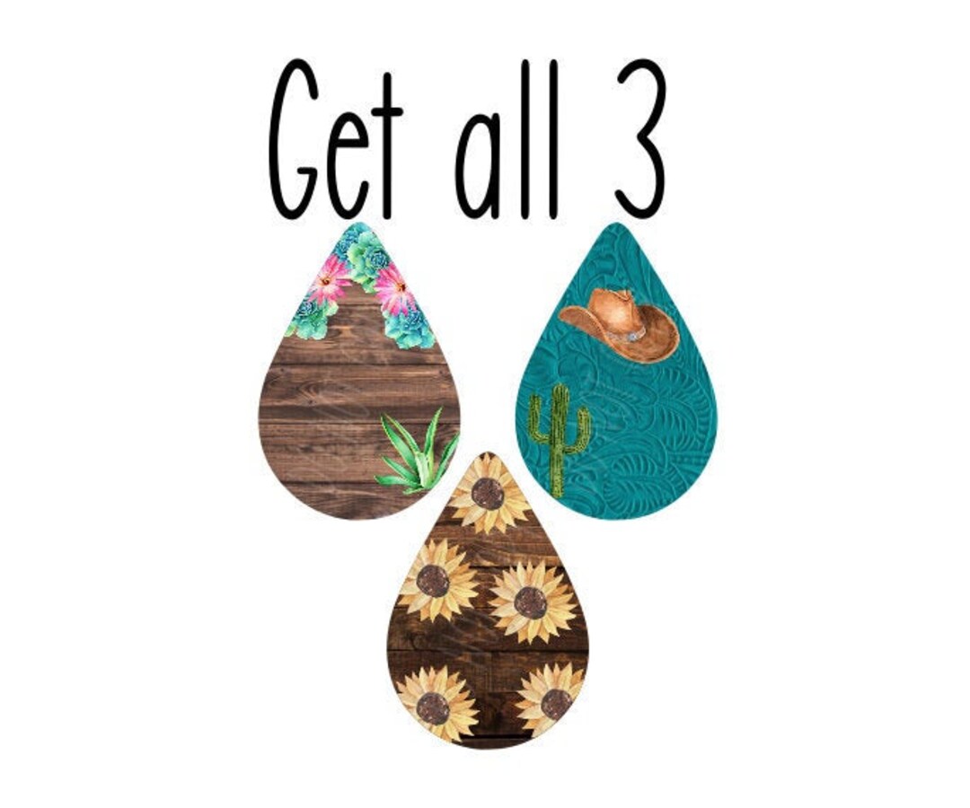 Y Tear Drop Bundle Digital , Instant Download , Western Clipart, Tear ...