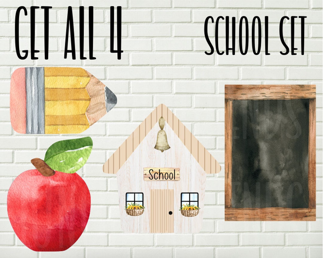 Scool Tier Tray Bundle , Instant Download , School Digital , School ...