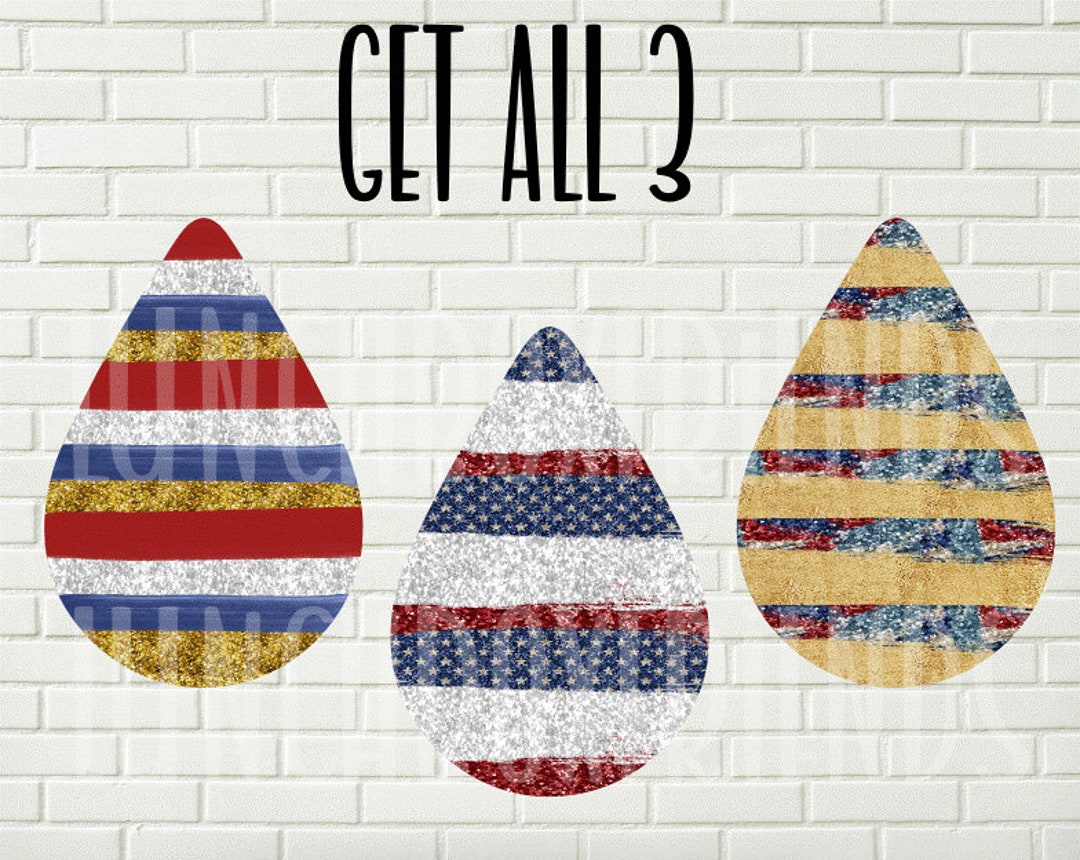 July Tear Drop Bundle , Instant Download, Bundle Clipart, Bundle Png ...