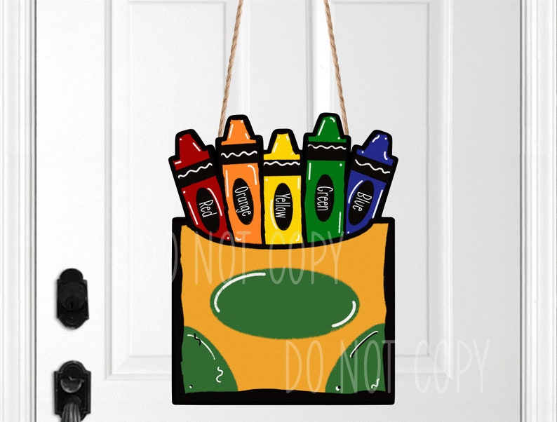 Box of Crayons Digital Instant Download Teacher Sublimation - Etsy