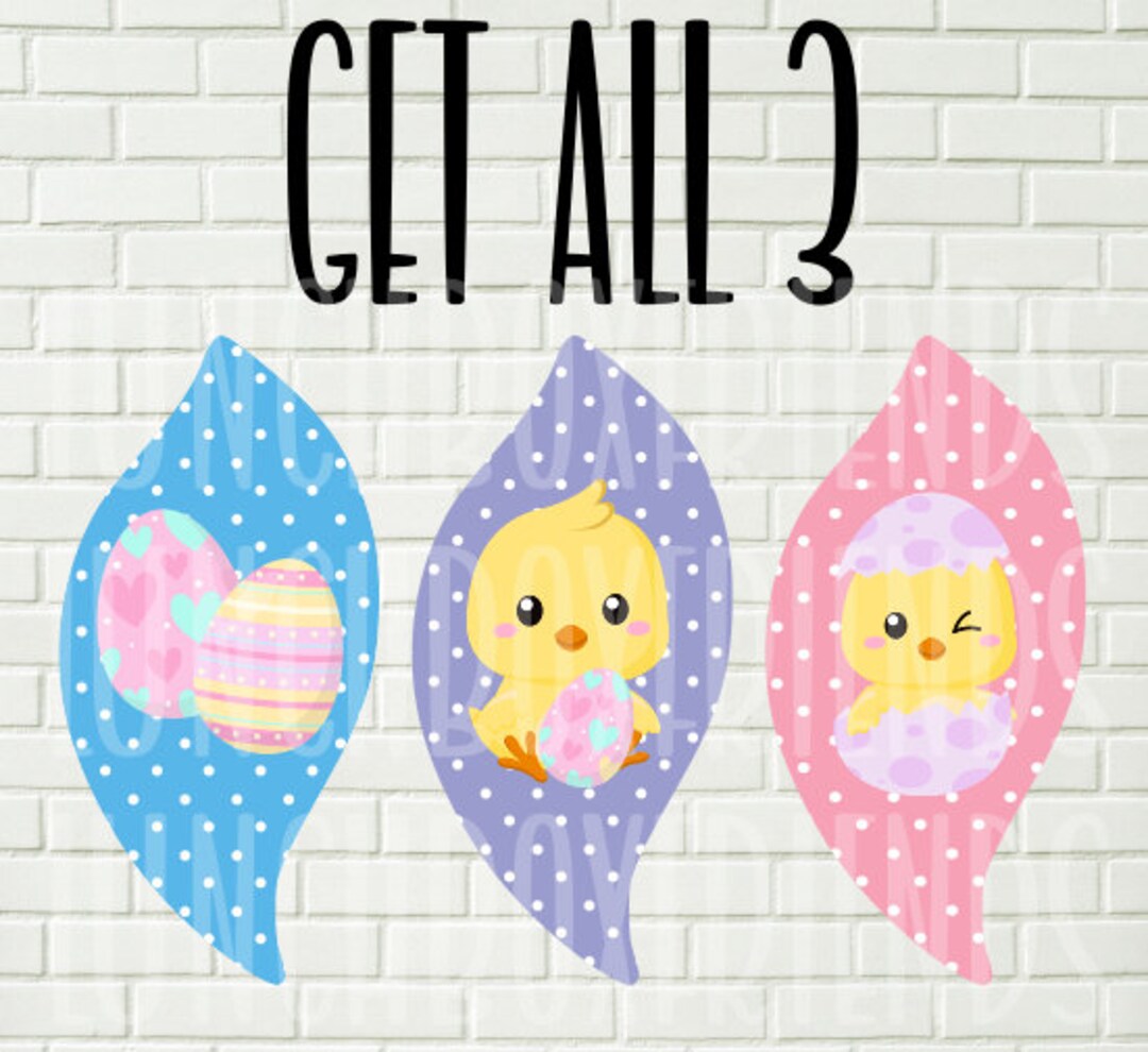 Easter Swirl Digital Bundle , Instant Download, Bundle Clipart, Eatser ...