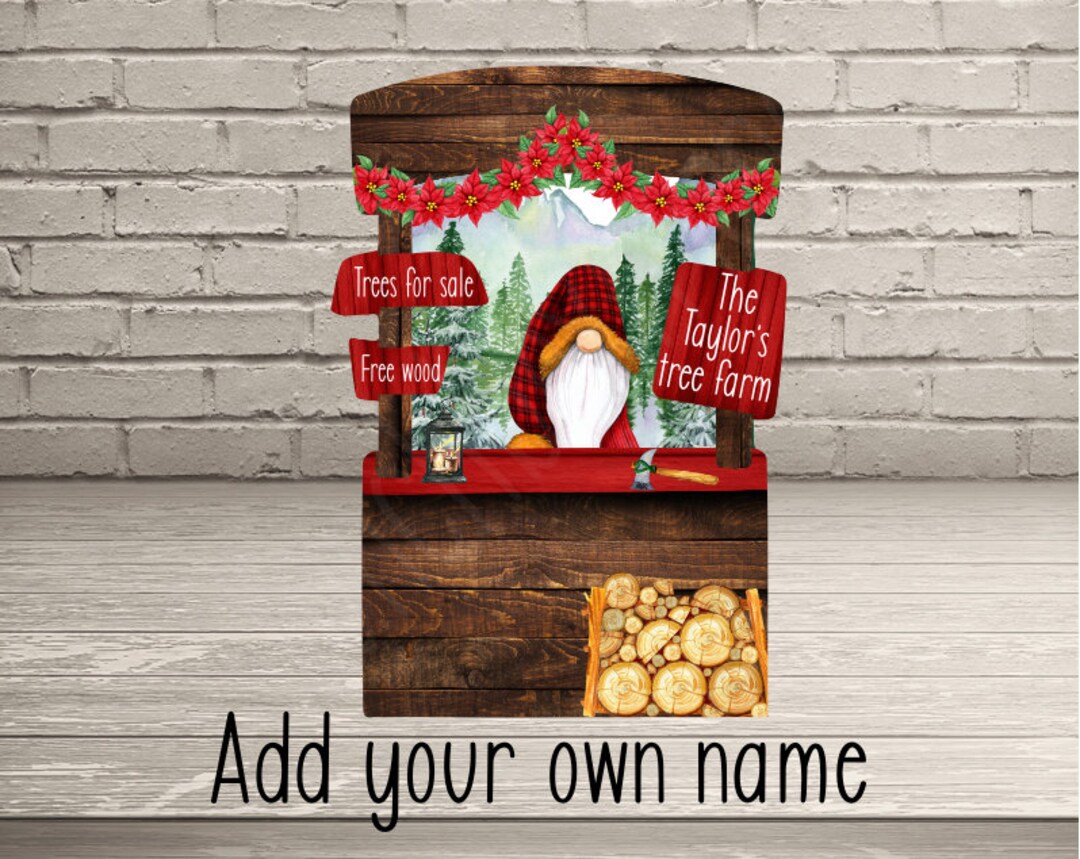 Tree Booth Png, Png,instant Download, Clipart, Christmas Sublimation ...