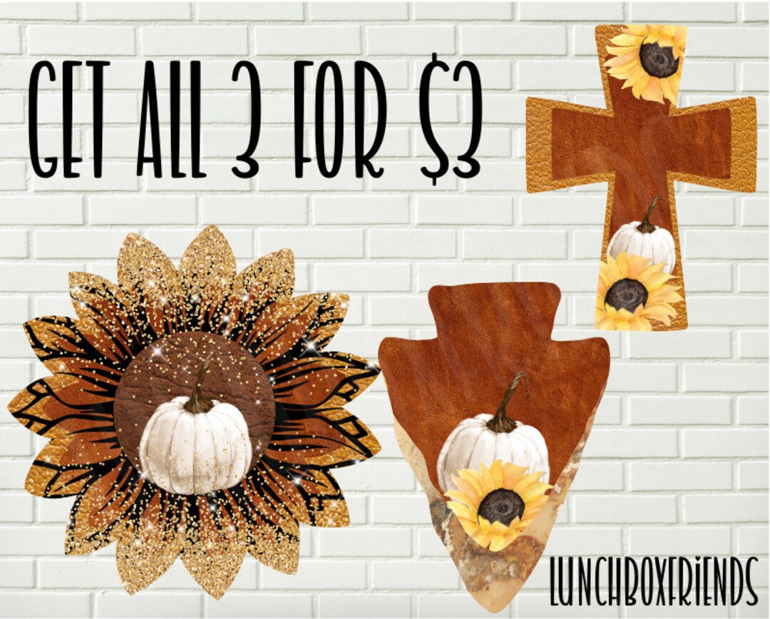 Boho Fall Dollar Deal Bundle Png, Instant Download , Fall Clipart, Boho ...
