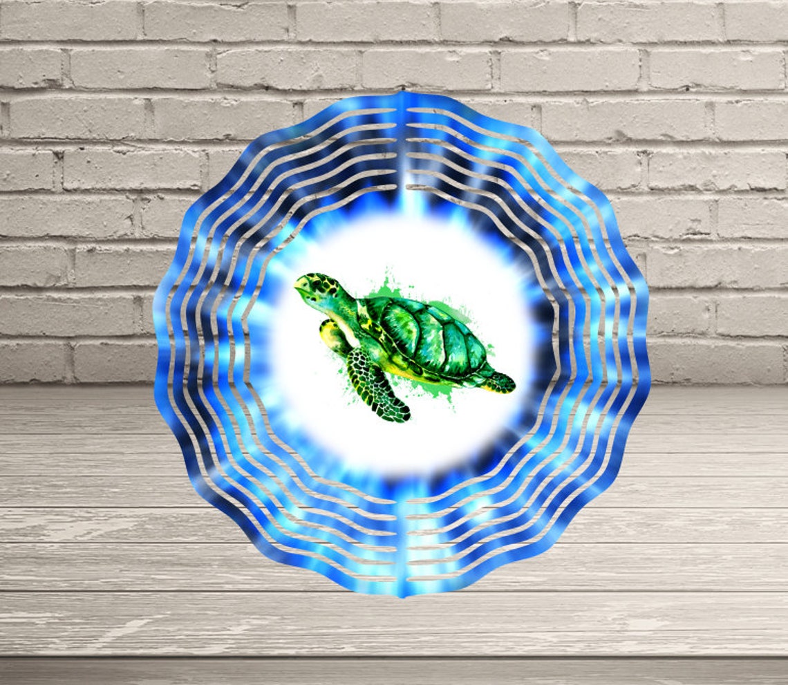 Sea Turtle Wind Spinner Digitalinstant Download Sea Turtle - Etsy