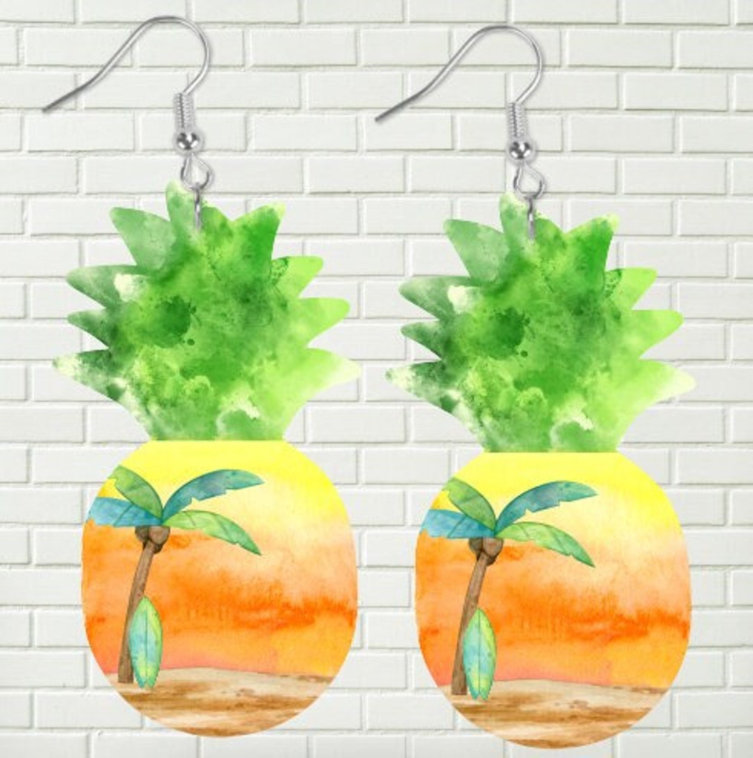 Watercolor Pineapple , Instant Download, Summer Clipart, Summer Clipart ...