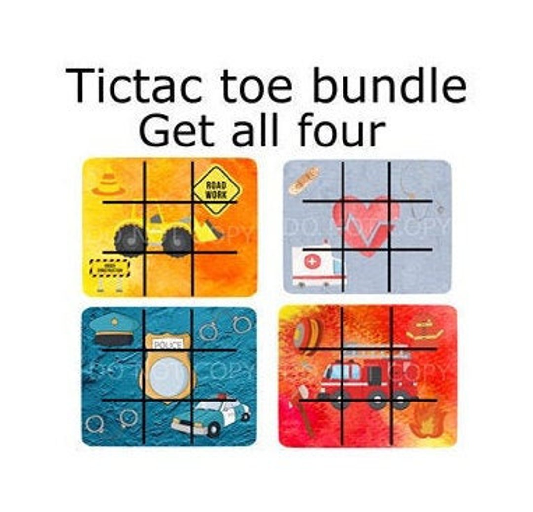 Tictac Toe Bundle, Instant Download, Clipart, Bundle Clipart ...