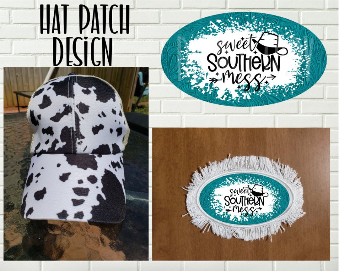 Sweet Southern Hat Patch Png, Instant Download, Sublimation, Hat Patch ...