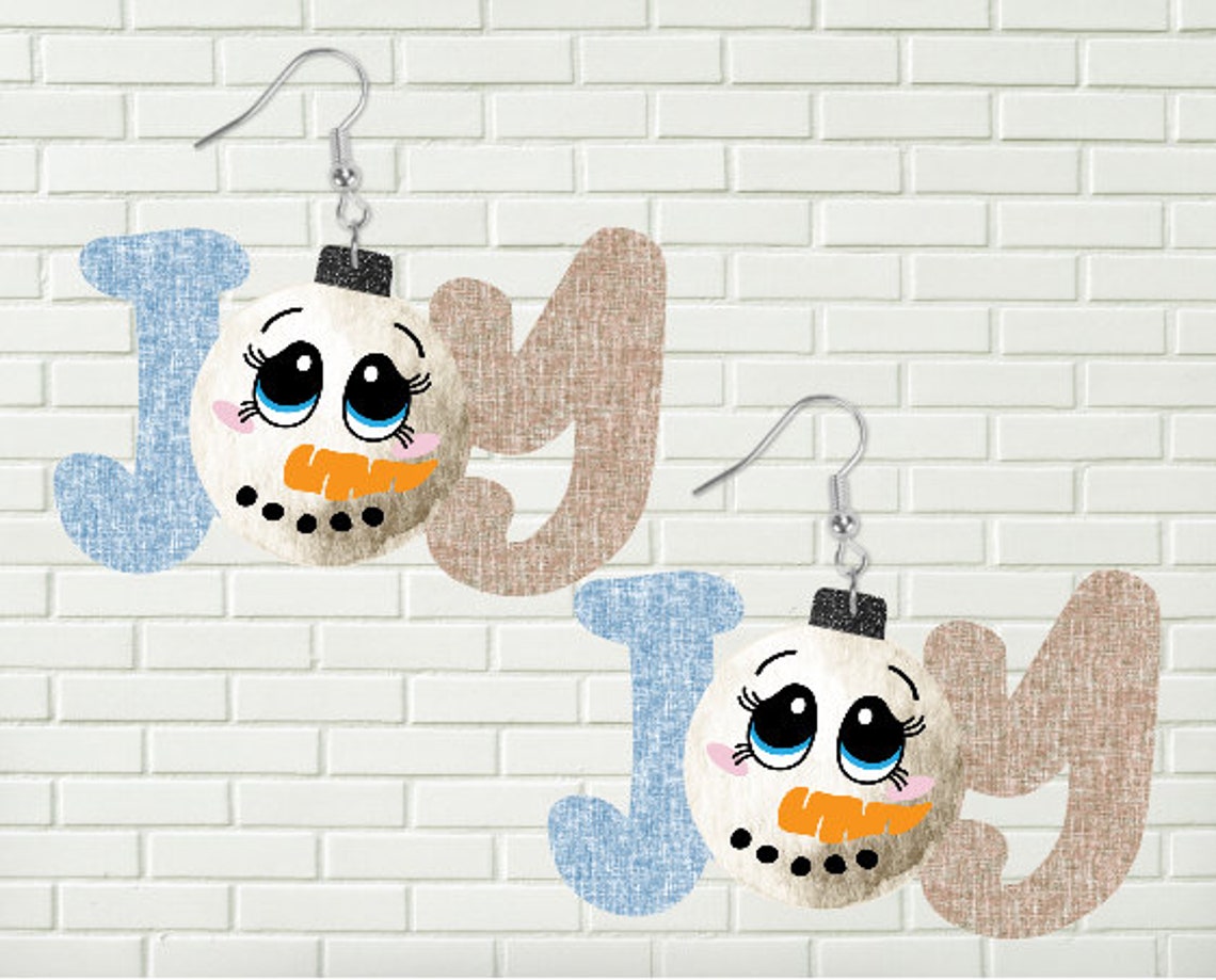 Snowman Joy Png Pnginstant Download Clipart Christmas - Etsy