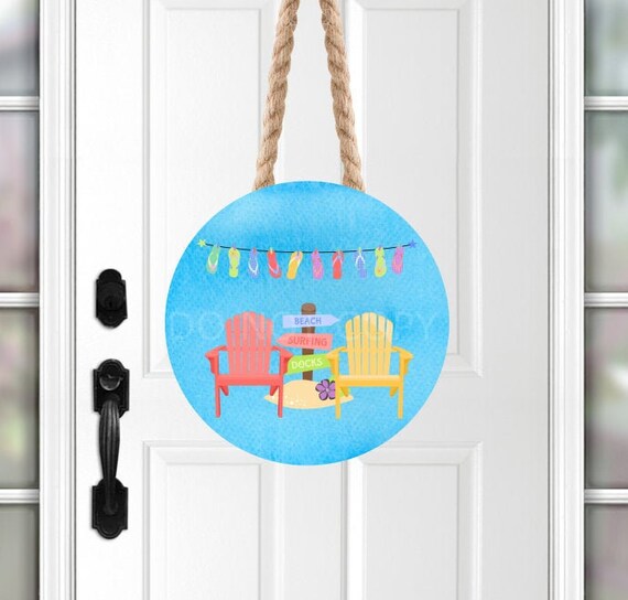 Beach Round Png Instant Download Sublimation Graphics - Etsy