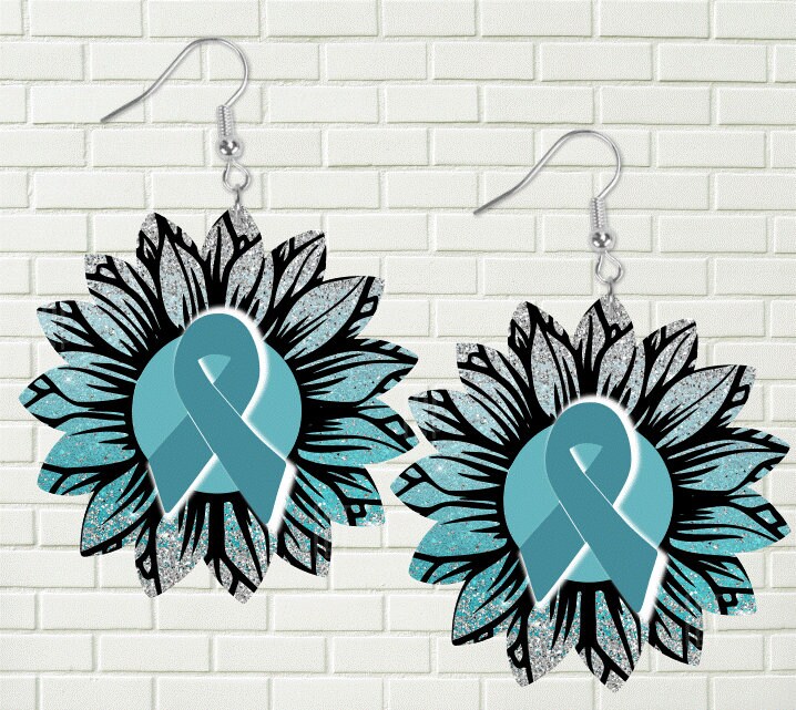 Teal Sunflower Bundle Pnginstant Download sunflower Clipart - Etsy