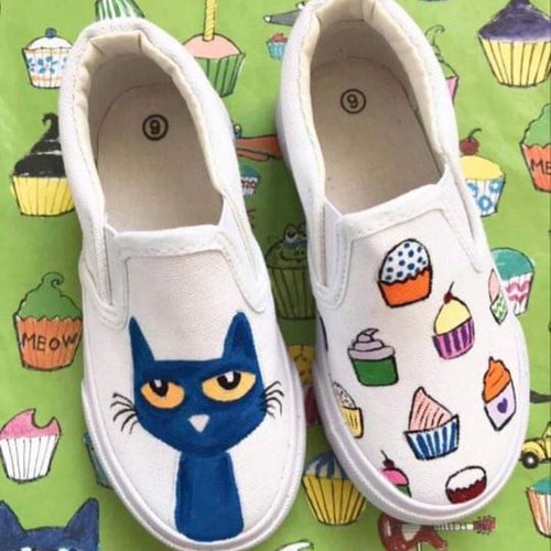 Printable Pete the Cat Mini Valentine's Day Cards DIGITAL - Etsy