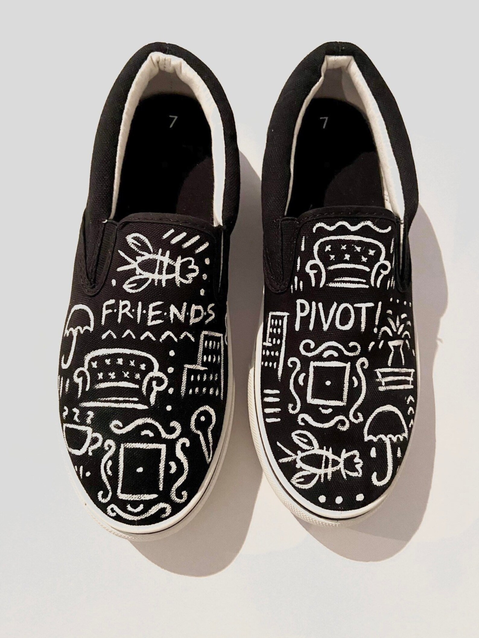 Friends Show Doodle Kickz - Etsy