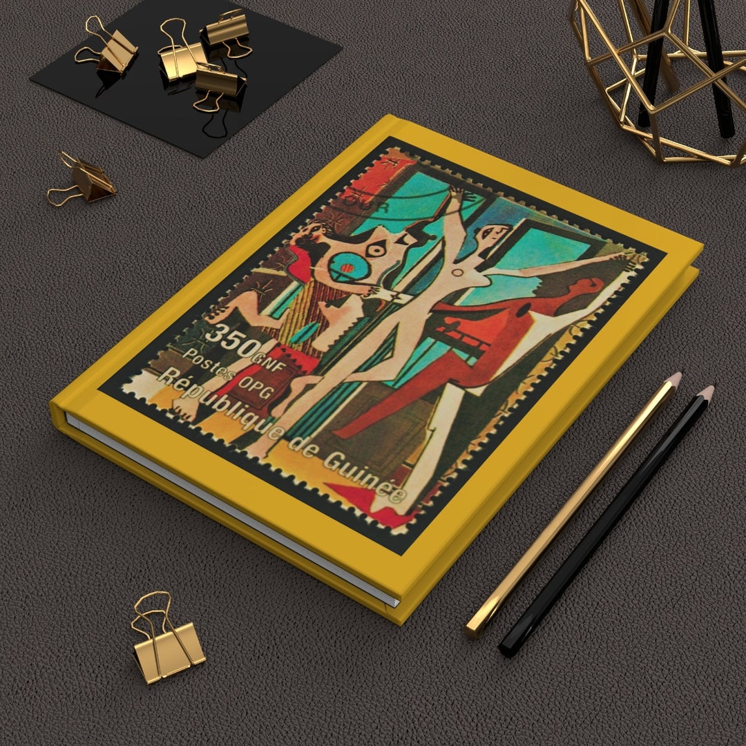 Pablo Picasso Art Journal: Matte Hardcover Lined Notebook, Great for ...