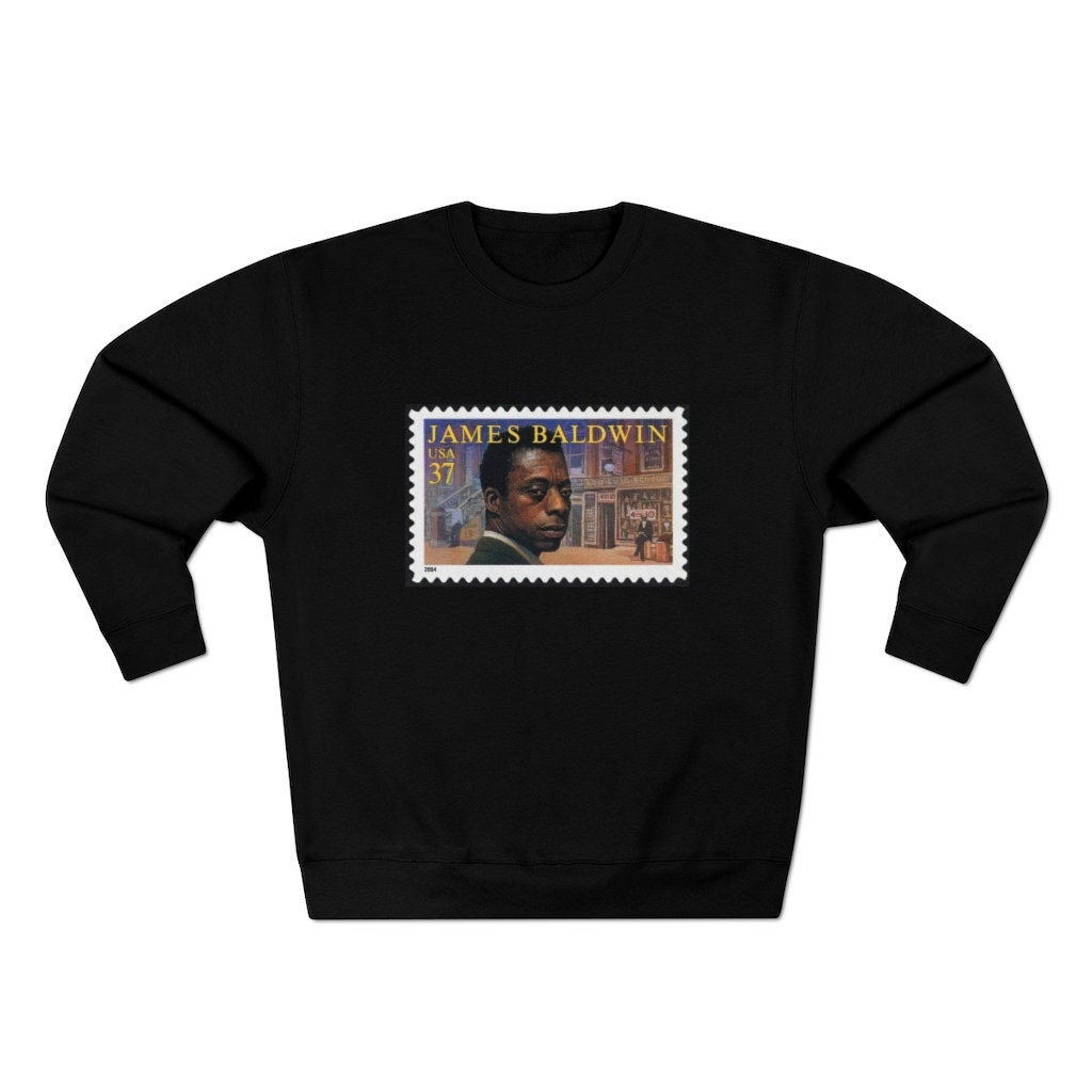 James Baldwin Shirt Postage Stamp Designer Sweatshirt - Etsy