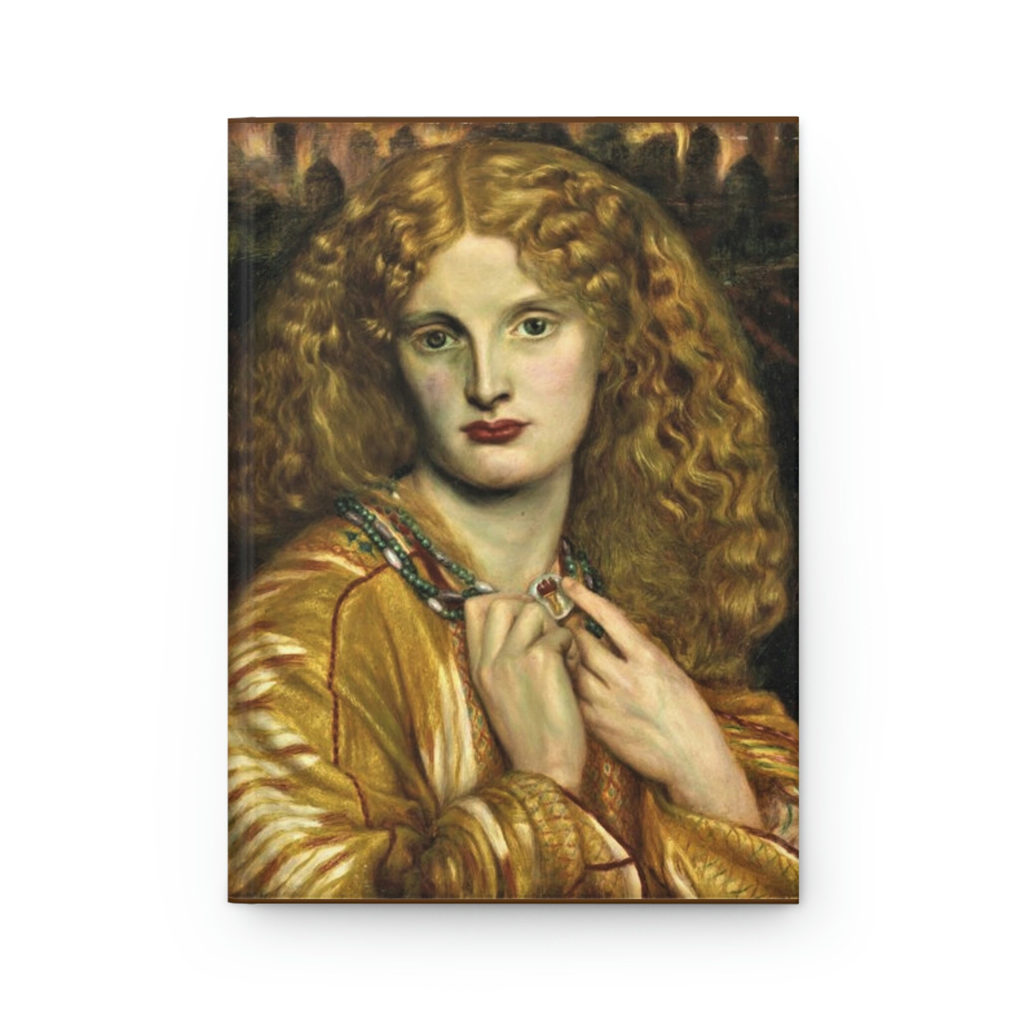 Helen of Troy by Dante Gabriel Rossetti, Hard Cover Lined Journal, Art ...