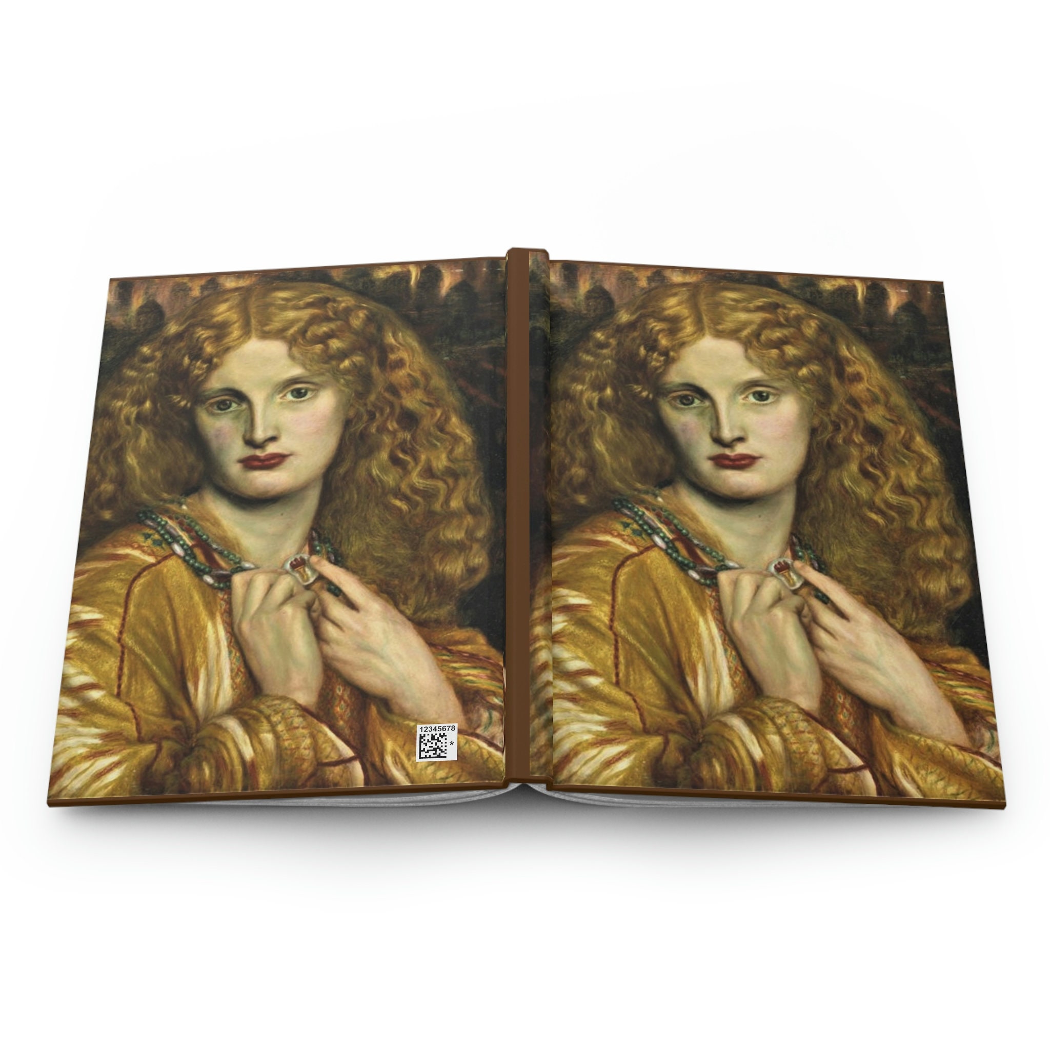 Helen of Troy by Dante Gabriel Rossetti, Hard Cover Lined Journal - Etsy