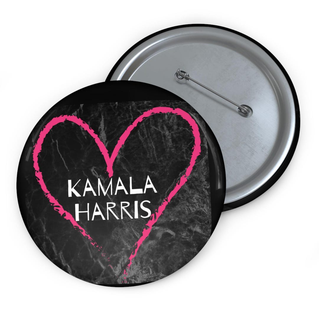 Kamala Harris Button, Vote 2024, Pin Buttons, Kamala Harris for ...