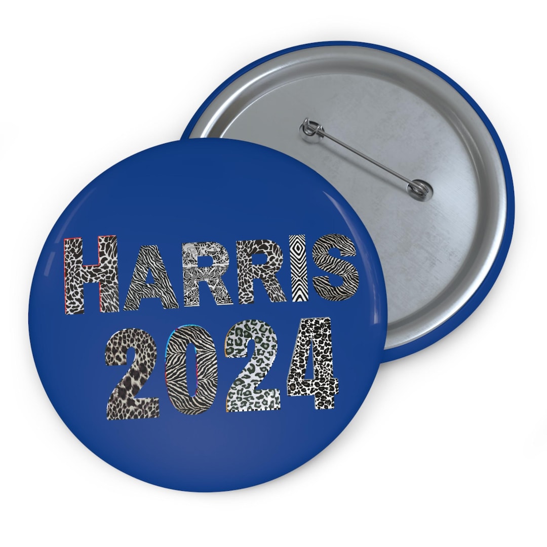 Harris 2024 Buttons, Kamala Harris for President, Political Button Pin ...