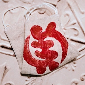 African Adinkra Symbol Face Mask, Hand Paint Washable Canvas Mask - Etsy