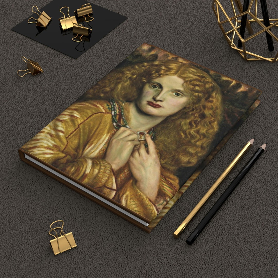 Helen of Troy by Dante Gabriel Rossetti, Hard Cover Lined Journal, Art ...