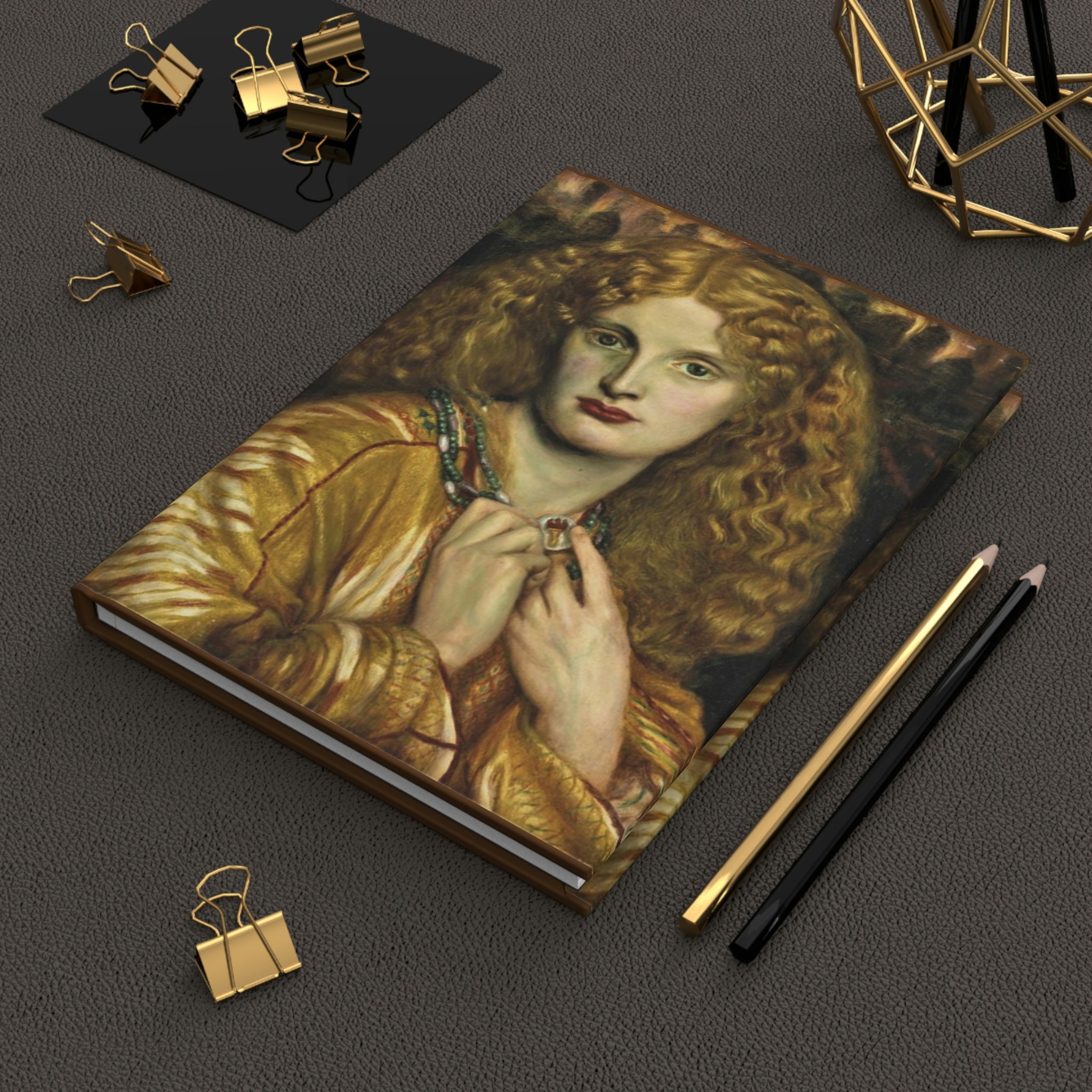 Helen of Troy by Dante Gabriel Rossetti, Hard Cover Lined Journal - Etsy