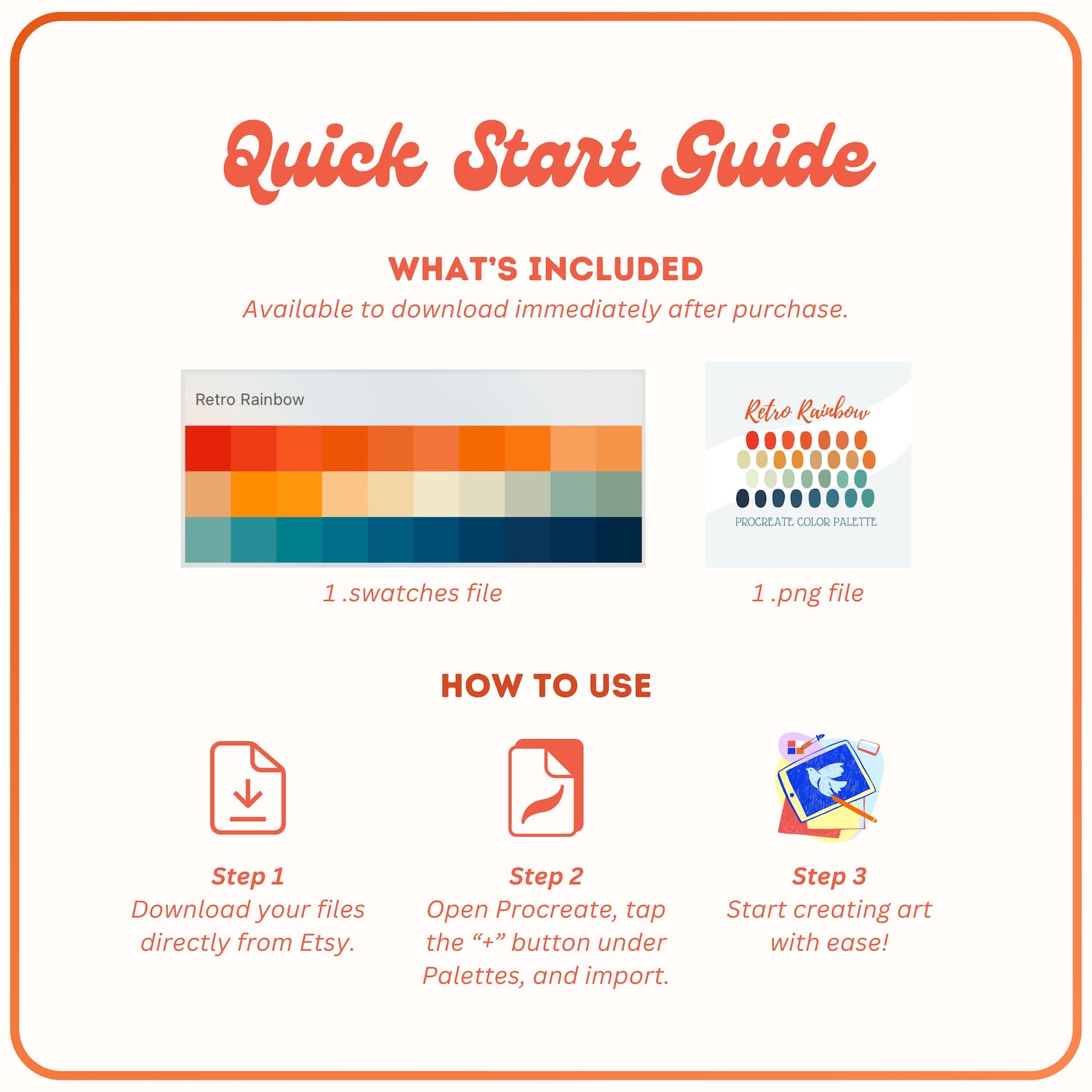 Procreate Color Palette - Midnight Gothic - Etsy