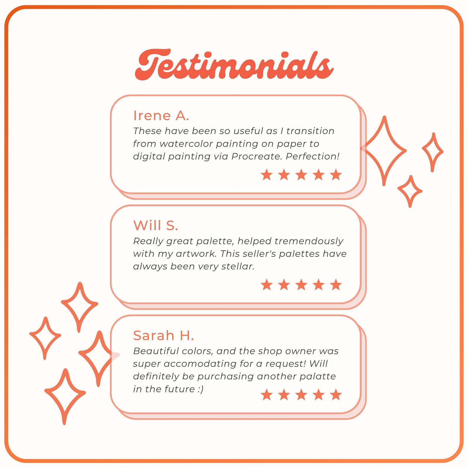 Procreate Color Palette - Clay Court - Etsy