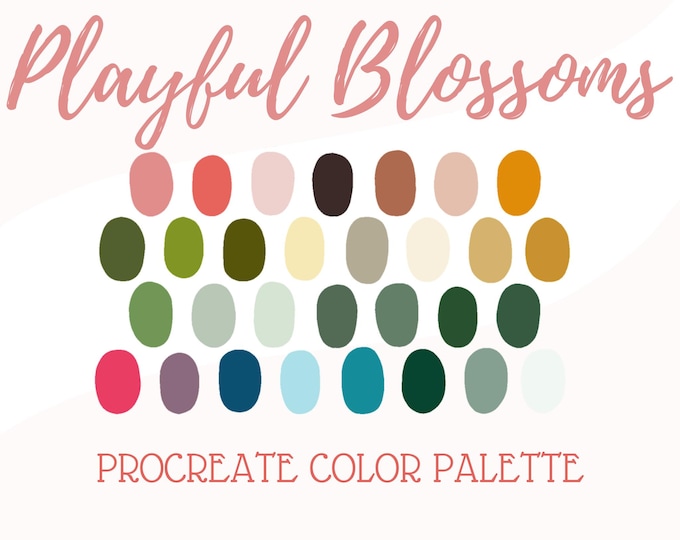 70s Vibes - Retro Color Palette - Cool Tones Palette - Vintage Color ...