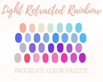 Light Academia Procreate Color Palette Lettering Digital - Etsy
