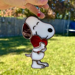 Snoopy With Heart - Etsy