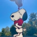 Snoopy With Heart - Etsy