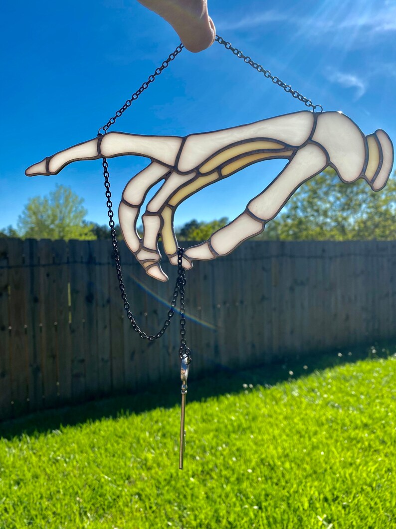 Skeleton Hand With Skeleton Key - Etsy