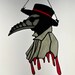 Stained Glass Plague Doctor - Etsy