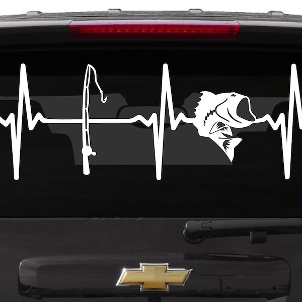 Fishing Decal - Etsy