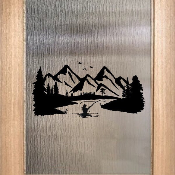 Fly Fishing Decal - Etsy