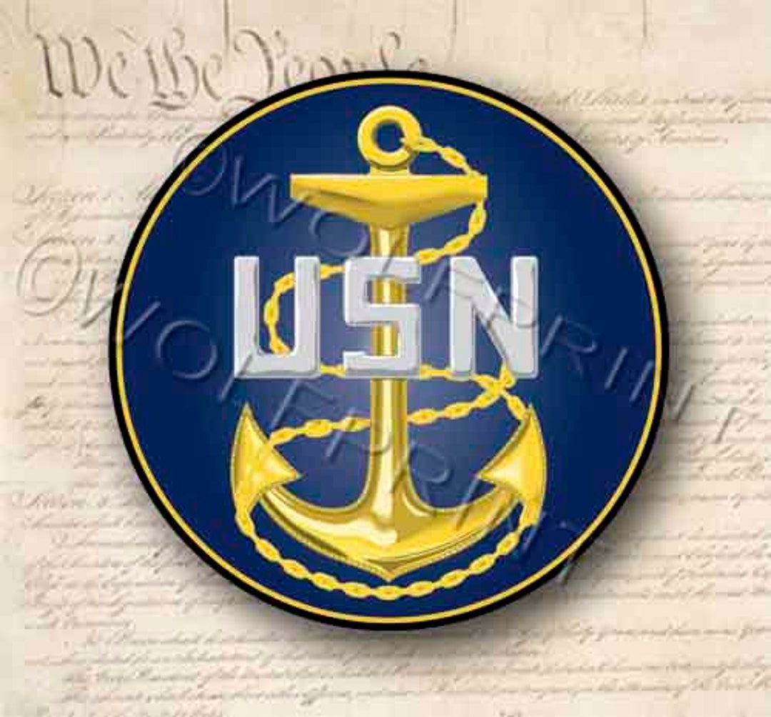 US Navy Sticker 4"round Decal Military Patriotic Waterproof Vinyl - Etsy