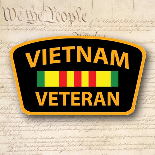 Vietnam Veteran Window Decals - Etsy