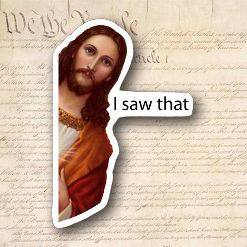 Jesus I Saw That - Etsy