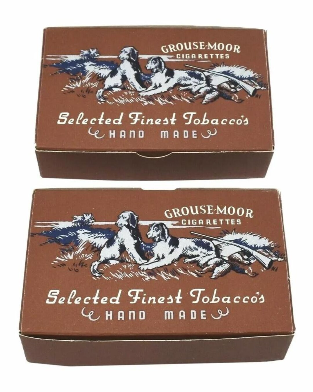 Two Samuel Gawith Kendal 1950's Grouse-moor 1/4lb Cigarette Boxes - Etsy