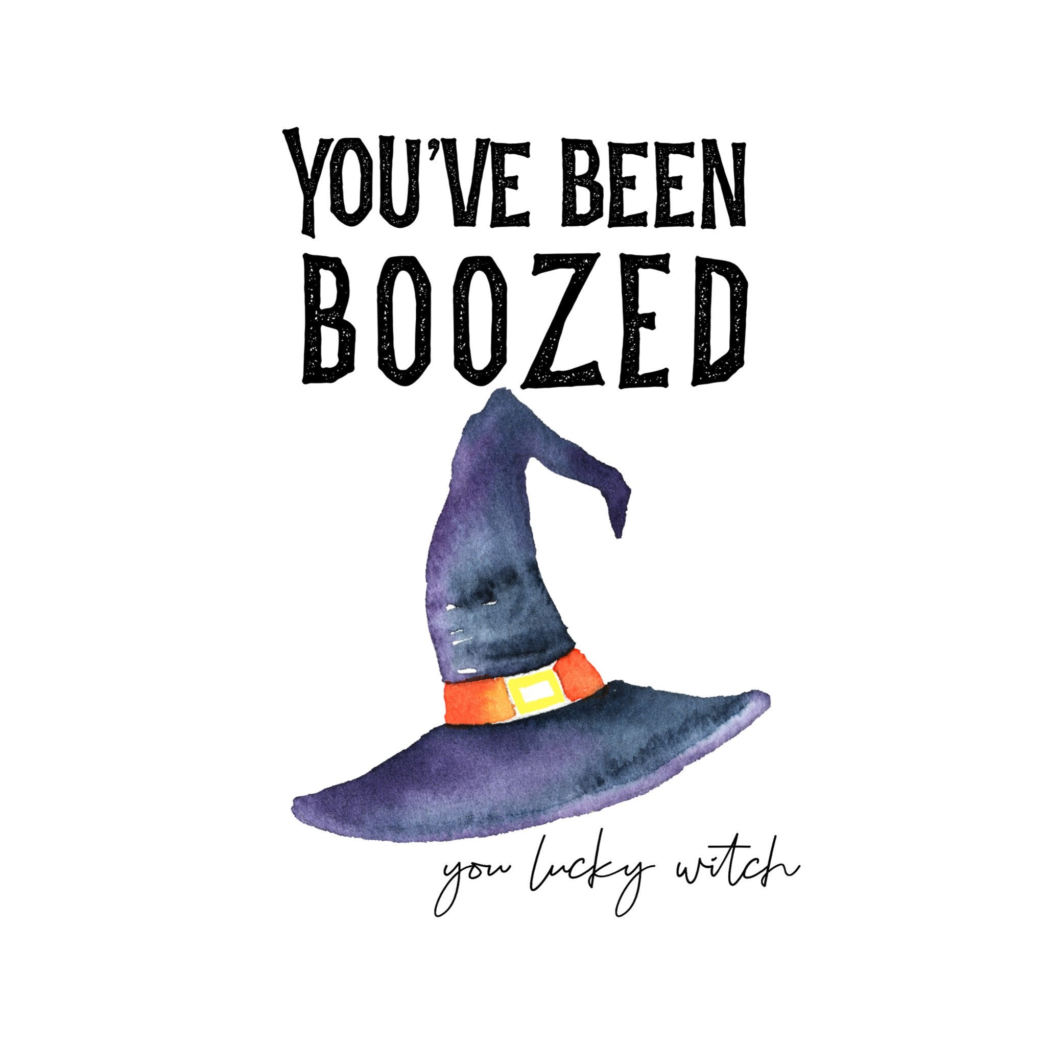 You've Been BOOZED Printable Collection We've Been | Etsy