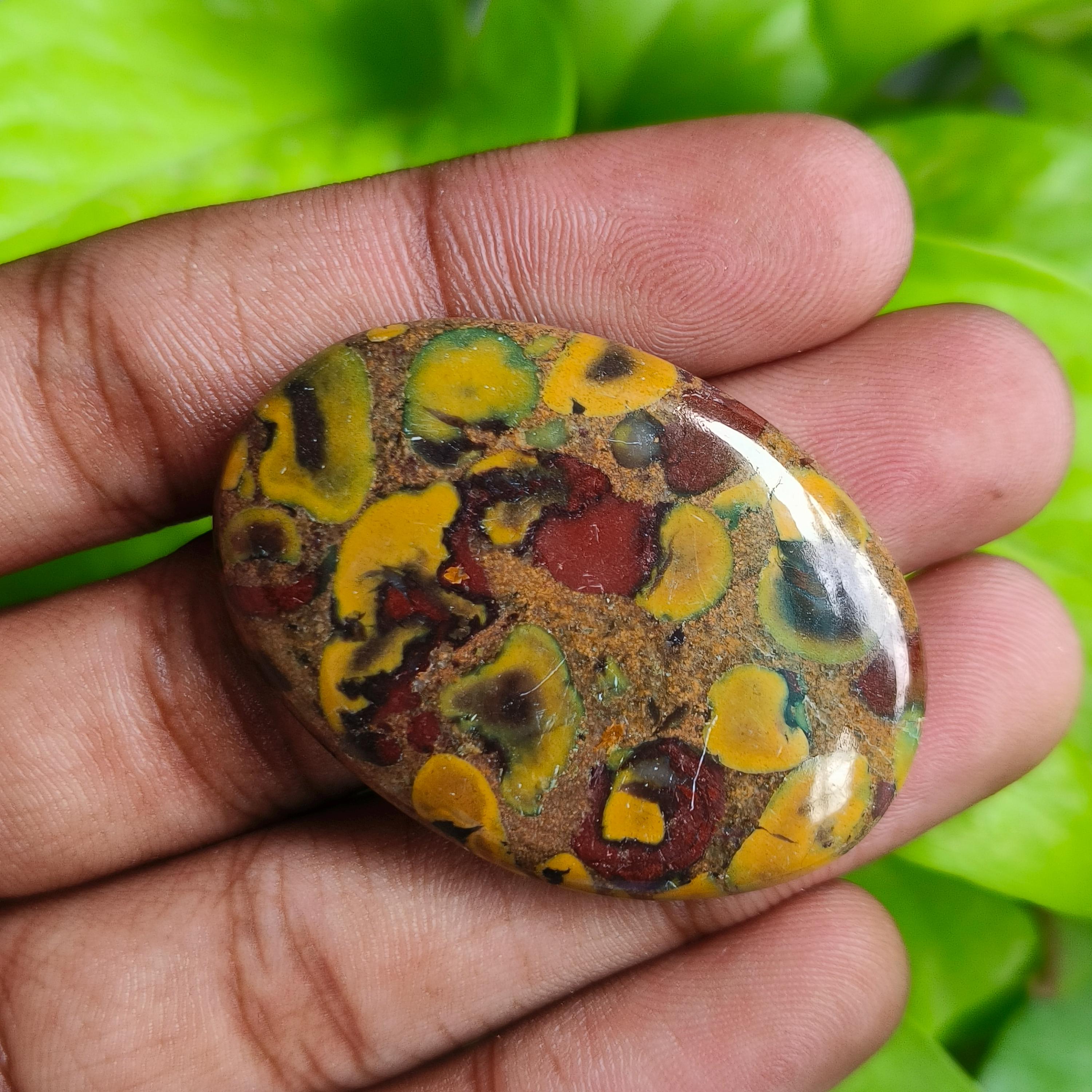 Top Grade! Flower Jasper Cabochons,flower Jasper Gemstone,flower Jasper ...