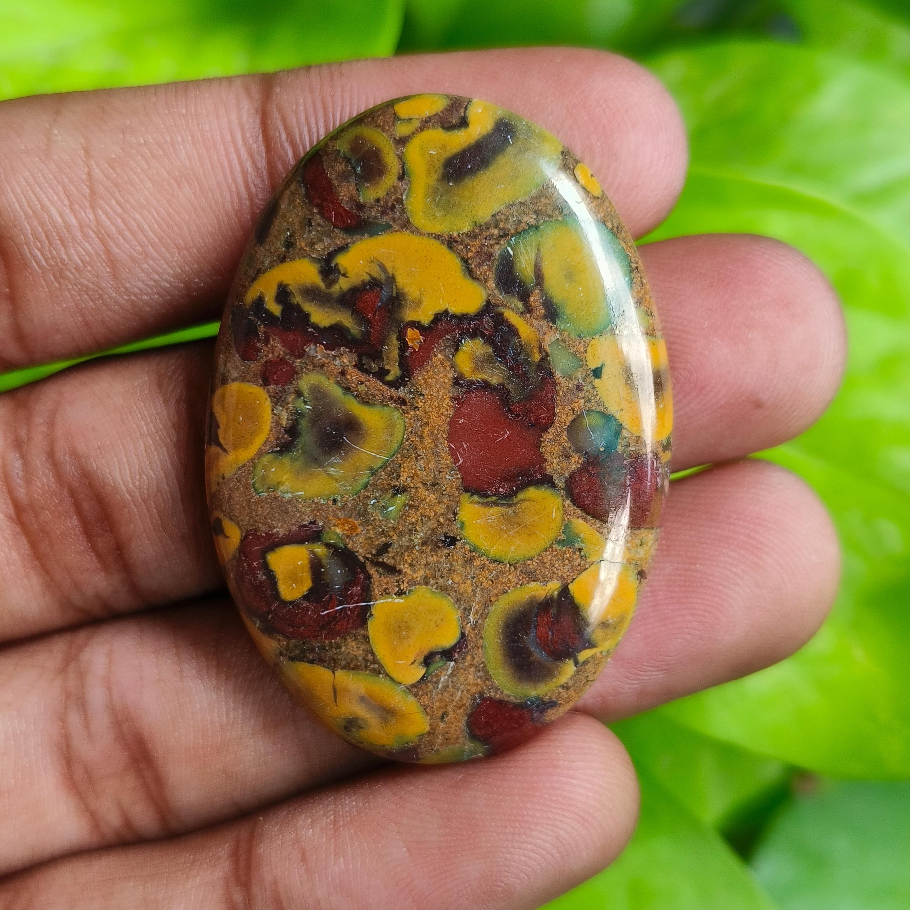 Top Grade! Flower Jasper Cabochons,flower Jasper Gemstone,flower Jasper ...