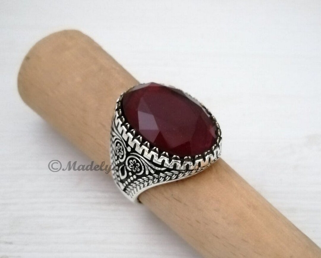 Silver Irani Ruby Ring | atelier-yuwa.ciao.jp