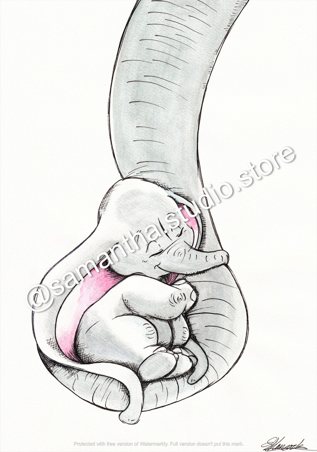 Dumbo - INSTANT DOWNLOAD - Character Printable Art Digital Download - Etsy