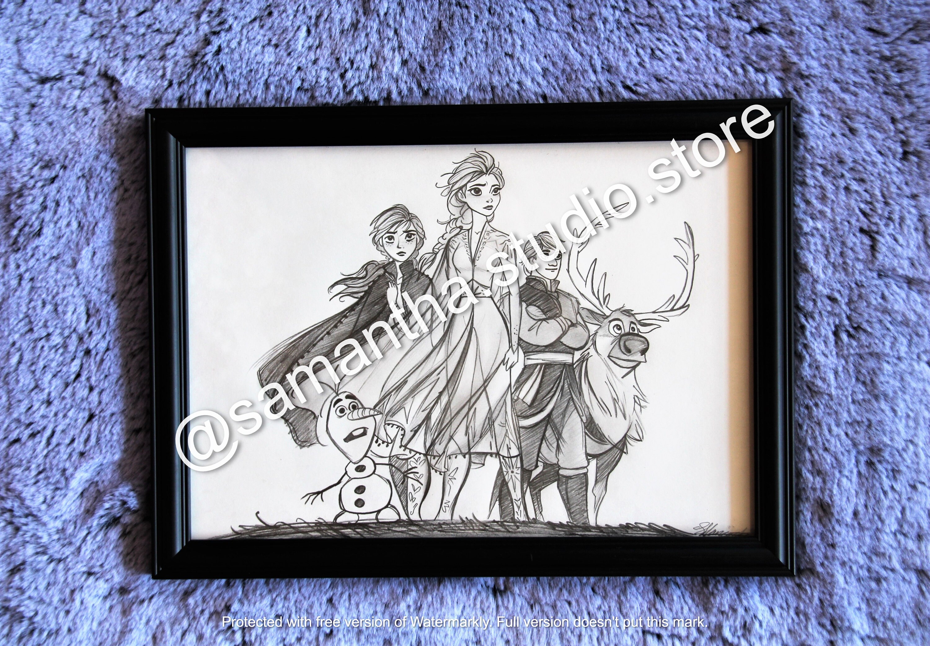 Frozen Elsa Anna Kristoff Sven Olaf INSTANT DOWNLOAD - Etsy