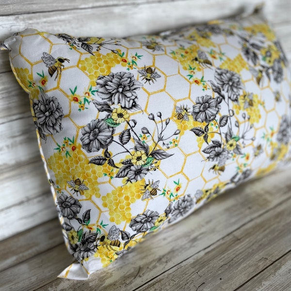 Bee Throw Pillow - Etsy